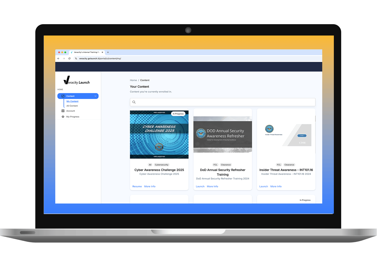 Veracity Launch - Learning Experience Content Portal and LMS / LXP ...